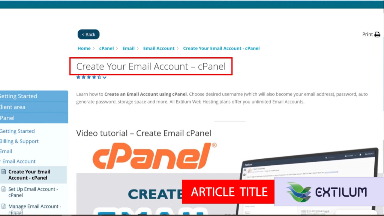 Extilum Knowledge Base Article Elements • Extilum Knowledgebase