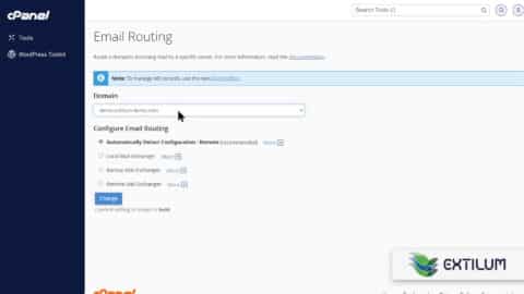Set Up Email Routing - cPanel • Extilum Knowledgebase
